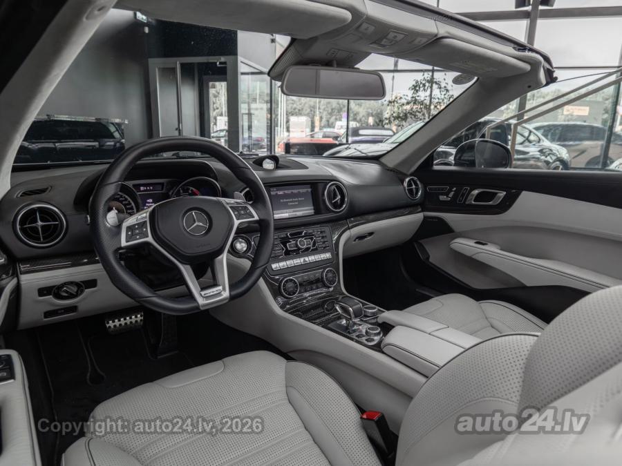 Pelēks Mercedes-Benz SL-Class 2013 Tallina, ar dzinēja tilpumu 5.50 L un nobraukumu 116 tūkst. km par 49000 €, foto 14 vietnē AUTOMOTO.COM.LV