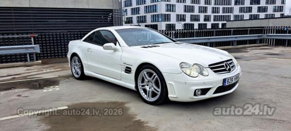 Balts Mercedes-Benz SL-Class 2002 Tallina, ar dzinēja tilpumu 5.40 L un nobraukumu 108 tūkst. km par 28900 €, foto 7 vietnē AUTOMOTO.COM.LV