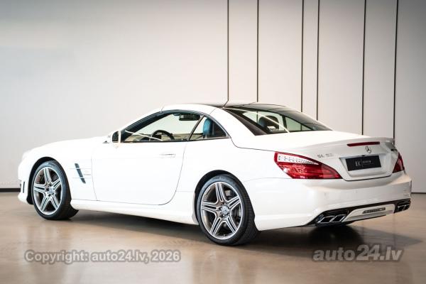 White Mercedes-Benz SL-Class 2012 in Tallinn, with an engine capacity of 5.50 L and mileage of 47 thousand km for 64605 €, photo 2 on AUTOMOTO.COM.LV