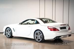 White Mercedes-Benz SL-Class 2012 in Tallinn, with an engine capacity of 5.50 L and mileage of 47 thousand km for 64605 €, photo 3 on AUTOMOTO.COM.LV