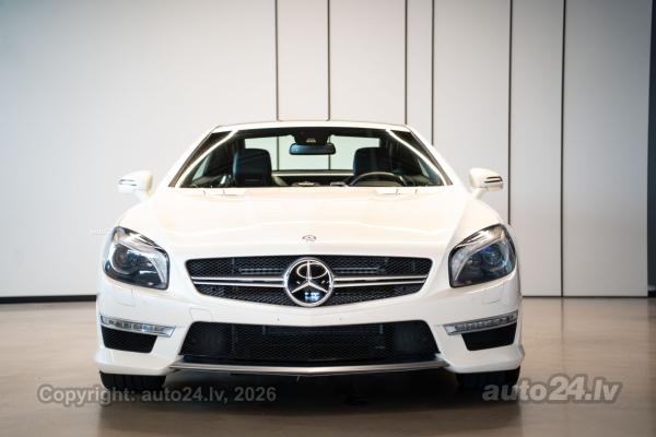 White Mercedes-Benz SL-Class 2012 in Tallinn, with an engine capacity of 5.50 L and mileage of 47 thousand km for 64605 €, photo 9 on AUTOMOTO.COM.LV