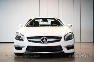 White Mercedes-Benz SL-Class 2012 in Tallinn, with an engine capacity of 5.50 L and mileage of 47 thousand km for 64605 €, photo 10 on AUTOMOTO.COM.LV