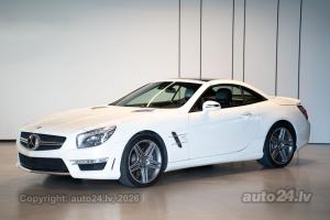 White Mercedes-Benz SL-Class 2012 in Tallinn, with an engine capacity of 5.50 L and mileage of 47 thousand km for 64605 €, photo 12 on AUTOMOTO.COM.LV