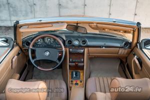 Dzeltens Mercedes-Benz SL-Class 1983 Tallina, ar dzinēja tilpumu 3.80 L un nobraukumu 317 tūkst. km par 14500 €, foto 7 vietnē AUTOMOTO.COM.LV