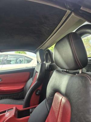 Black Mercedes-Benz SLK 200 1999 in Marijampole, with an engine capacity of 2.00 L and mileage of 220 thousand km for 3950 €, photo 22 on AUTOMOTO.COM.LV