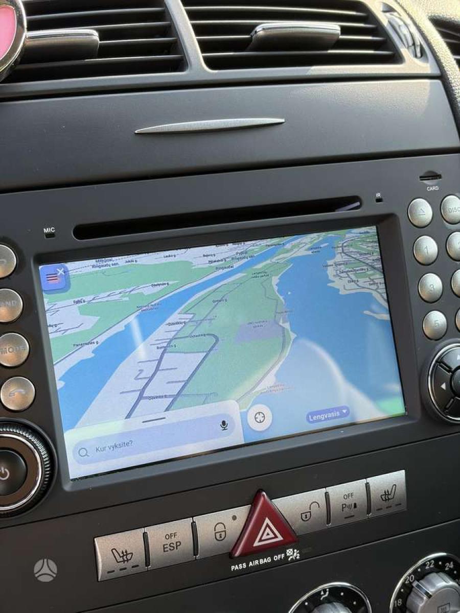 Melns Mercedes-Benz SLK 200 2006 Kauņa, ar dzinēja tilpumu 1.80 L un nobraukumu 128 tūkst. km par 12500 €, foto 13 vietnē AUTOMOTO.COM.LV