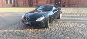 Черный Мерседес СЛК 200 2006 в Шакяй, объемом двигателя 1.80 л и пробегом 216 тыс. км за 6500 €, фото  на AUTOMOTO.COM.LV