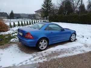 Zils Mercedes-Benz SLK 200 2000 Rokiškis, ar dzinēja tilpumu 2.00 L un nobraukumu 255 tūkst. km par 1900 €, foto 3 vietnē AUTOMOTO.COM.LV