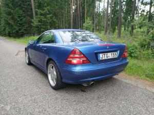 Zils Mercedes-Benz SLK 200 2000 Rokiškis, ar dzinēja tilpumu 2.00 L un nobraukumu 255 tūkst. km par 1900 €, foto 8 vietnē AUTOMOTO.COM.LV
