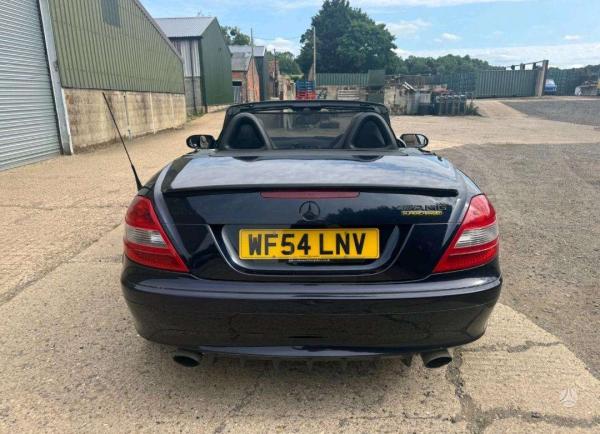 Zils Mercedes-Benz SLK 200 2004 Kauņa, ar dzinēja tilpumu 1.80 L un nobraukumu 75 tūkst. km par 3150 €, foto 8 vietnē AUTOMOTO.COM.LV