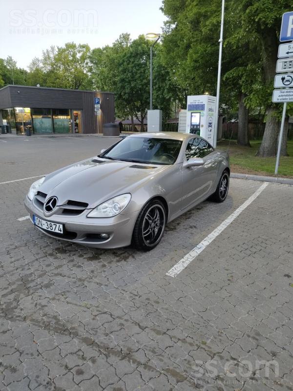 Brūns Mercedes-Benz SLK 200 2007 Rīga, ar dzinēja tilpumu 1.80 L un nobraukumu 252 tūkst. km par 6800 €, foto 1 vietnē AUTOMOTO.COM.LV