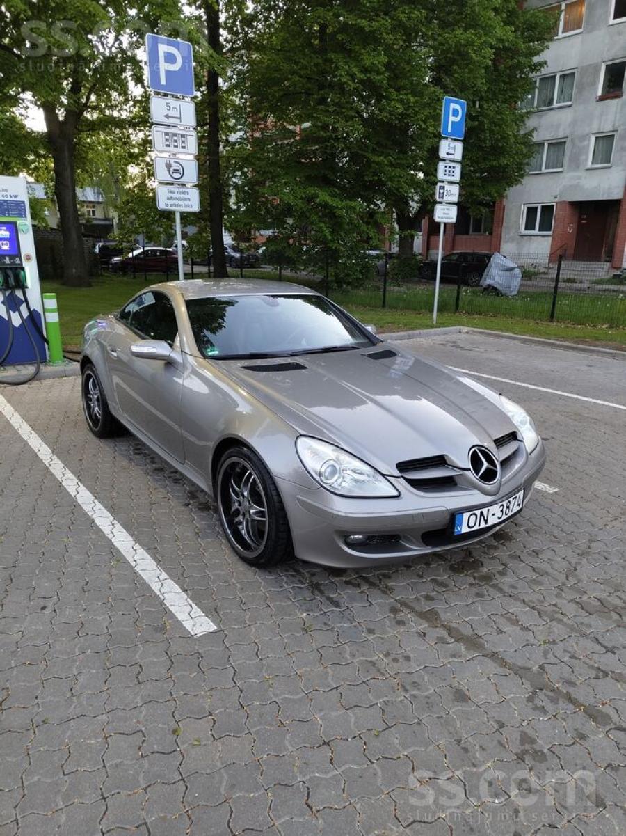 Brūns Mercedes-Benz SLK 200 2007 Rīga, ar dzinēja tilpumu 1.80 L un nobraukumu 252 tūkst. km par 6800 €, foto 3 vietnē AUTOMOTO.COM.LV
