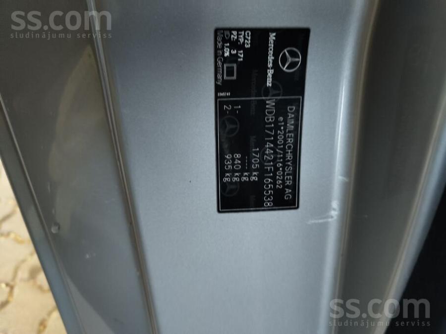 Brūns Mercedes-Benz SLK 200 2007 Rīga, ar dzinēja tilpumu 1.80 L un nobraukumu 252 tūkst. km par 6800 €, foto 16 vietnē AUTOMOTO.COM.LV