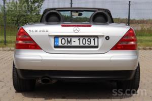 Mercedes-Benz SLK 200 1997 in Riga, with an engine capacity of 2.00 L and mileage of 196 thousand km for 3350 €, photo 13 on AUTOMOTO.COM.LV