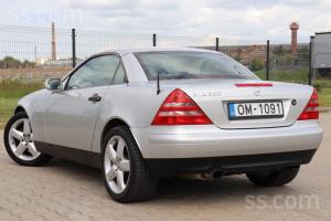 Mercedes-Benz SLK 200 1997 in Riga, with an engine capacity of 2.00 L and mileage of 196 thousand km for 3350 €, photo 15 on AUTOMOTO.COM.LV