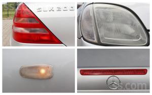 Mercedes-Benz SLK 200 1997 in Riga, with an engine capacity of 2.00 L and mileage of 196 thousand km for 3350 €, photo 28 on AUTOMOTO.COM.LV