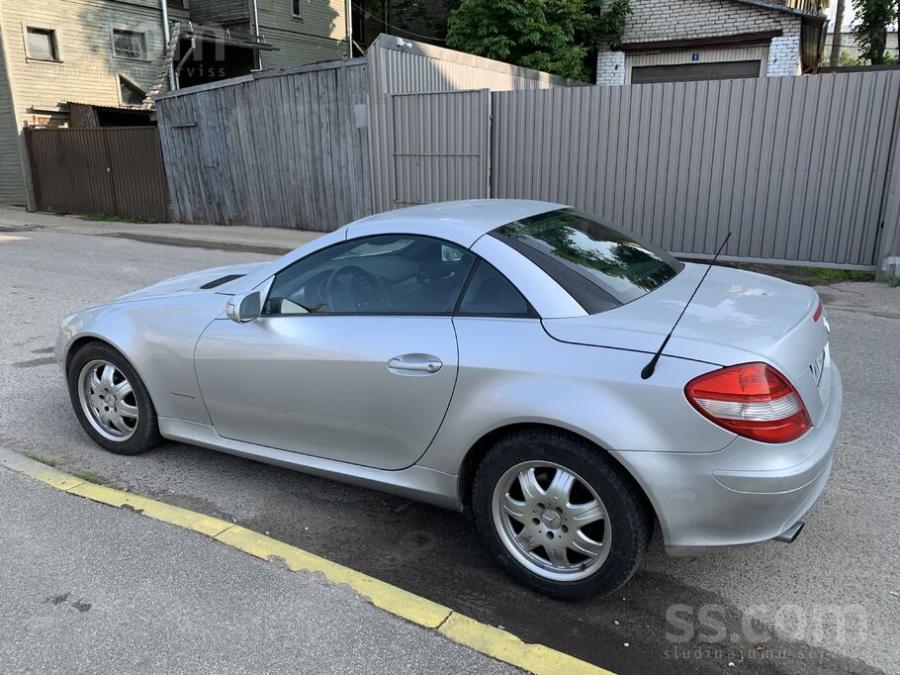 Mercedes-Benz SLK 200 2005 Rīga, ar dzinēja tilpumu 1.80 L un nobraukumu 173 tūkst. km par 5600 €, foto 2 vietnē AUTOMOTO.COM.LV