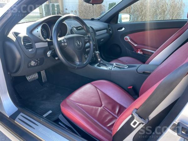 Mercedes-Benz SLK 200 2005 Rīga, ar dzinēja tilpumu 1.80 L un nobraukumu 101 tūkst. km par 9900 €, foto 8 vietnē AUTOMOTO.COM.LV