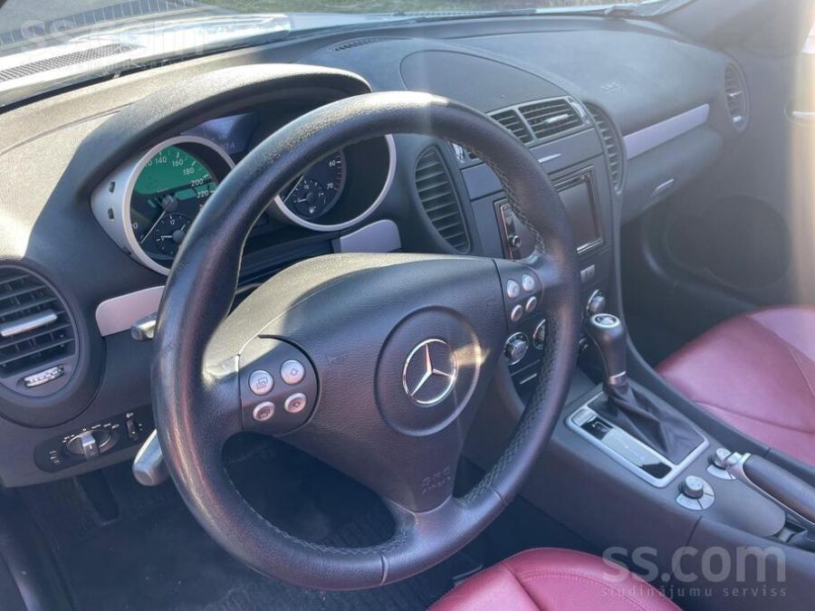 Mercedes-Benz SLK 200 2005 Rīga, ar dzinēja tilpumu 1.80 L un nobraukumu 101 tūkst. km par 9900 €, foto 11 vietnē AUTOMOTO.COM.LV