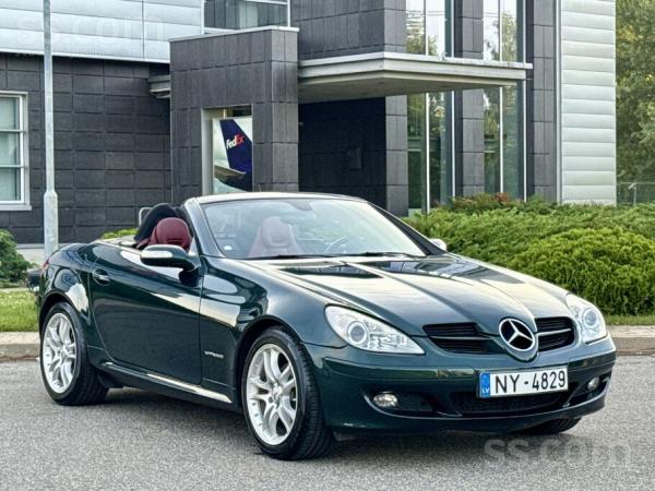 Зеленый Мерседес СЛК 200 2005 в Рига, объемом двигателя 1.80 л и пробегом 232 тыс. км за 6950 €, фото 2 на AUTOMOTO.COM.LV
