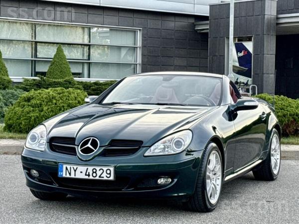 Зеленый Мерседес СЛК 200 2005 в Рига, объемом двигателя 1.80 л и пробегом 232 тыс. км за 6950 €, фото 5 на AUTOMOTO.COM.LV