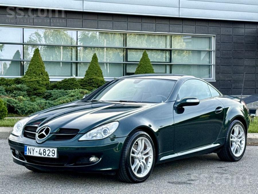 Зеленый Мерседес СЛК 200 2005 в Рига, объемом двигателя 1.80 л и пробегом 232 тыс. км за 6950 €, фото 25 на AUTOMOTO.COM.LV