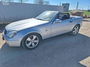 Grey Mercedes-Benz SLK 200 1999 in Marijampole, with an engine capacity of 2.00 L and mileage of 243 thousand km for 2850 €, photo  on AUTOMOTO.COM.LV
