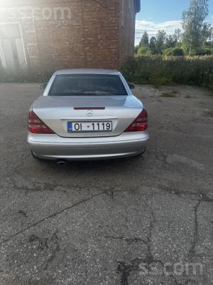 Grey Mercedes-Benz SLK 200 2000 in Jekabpils, with an engine capacity of 2.00 L and mileage of 170 thousand km for 4300 €, photo 11 on AUTOMOTO.COM.LV