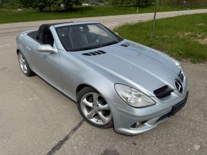 Pelēks Mercedes-Benz SLK 200 2004 Utena, ar dzinēja tilpumu 1.80 L un nobraukumu 260 tūkst. km par 5700 €, foto 3 vietnē AUTOMOTO.COM.LV