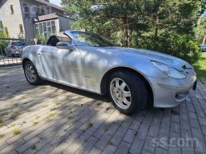 Серый Мерседес СЛК 200 2005 в Рига, объемом двигателя 1.80 л и пробегом 359 тыс. км за 8000 €, фото  на AUTOMOTO.COM.LV