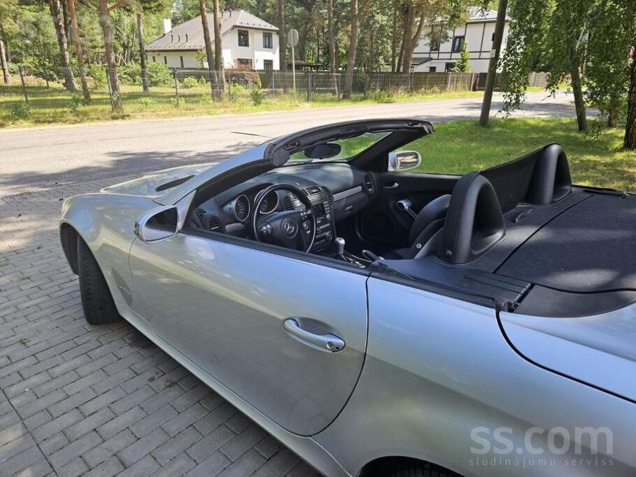 Серый Мерседес СЛК 200 2005 в Рига, объемом двигателя 1.80 л и пробегом 359 тыс. км за 8000 €, фото 6 на AUTOMOTO.COM.LV