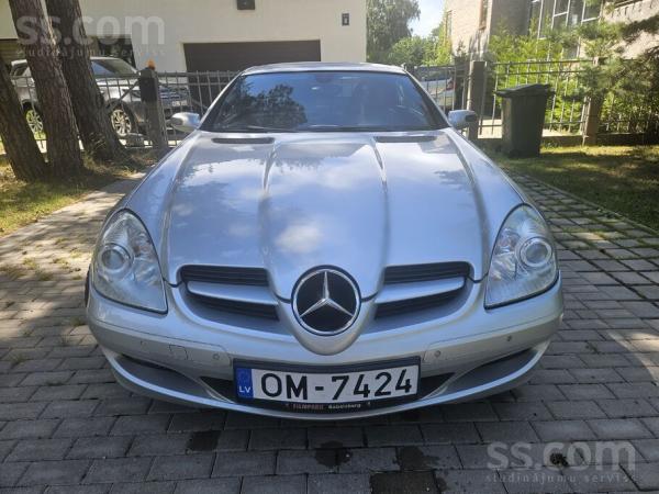 Grey Mercedes-Benz SLK 200 2005 in Riga, with an engine capacity of 1.80 L and mileage of 359 thousand km for 8000 €, photo 9 on AUTOMOTO.COM.LV