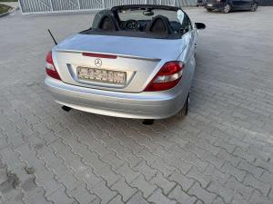 Pelēks Mercedes-Benz SLK 200 2005 Kauņa, ar dzinēja tilpumu 2.00 L un nobraukumu 180 tūkst. km par 5850 €, foto 16 vietnē AUTOMOTO.COM.LV