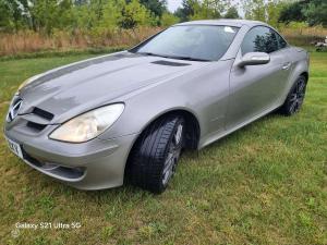 Серый Мерседес СЛК 200 2006 в Ионава, объемом двигателя 1.80 л и пробегом 122 тыс. км за 2999 €, фото 6 на AUTOMOTO.COM.LV