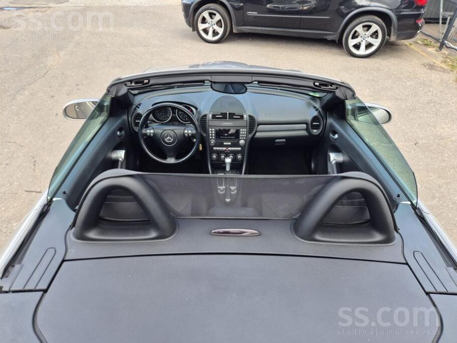 Pelēks Mercedes-Benz SLK 200 2007 Rīga, ar dzinēja tilpumu 1.80 L un nobraukumu 253 tūkst. km par 7490 €, foto 13 vietnē AUTOMOTO.COM.LV