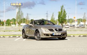 Pelēks Mercedes-Benz SLK 200 2007 Rīga, ar dzinēja tilpumu 1.80 L un nobraukumu 253 tūkst. km par 7490 €, foto 3 vietnē AUTOMOTO.COM.LV