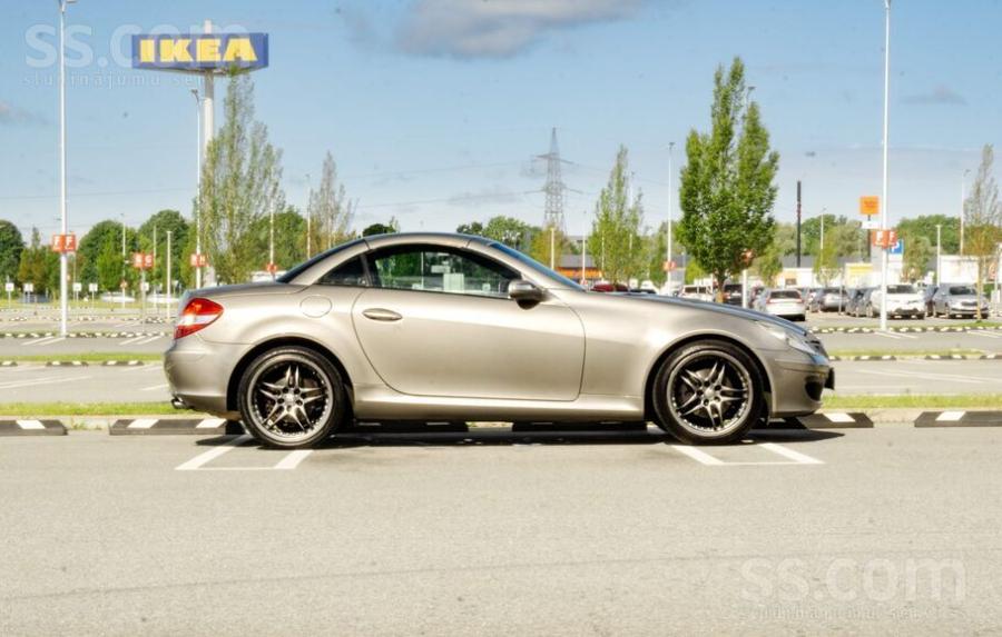 Pelēks Mercedes-Benz SLK 200 2007 Rīga, ar dzinēja tilpumu 1.80 L un nobraukumu 253 tūkst. km par 7490 €, foto 9 vietnē AUTOMOTO.COM.LV
