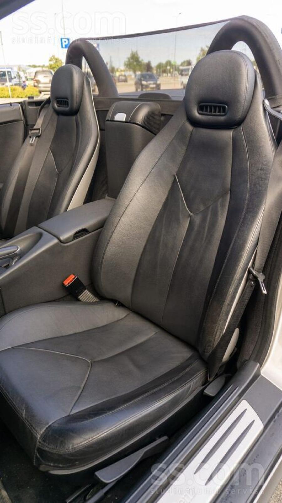 Pelēks Mercedes-Benz SLK 200 2007 Rīga, ar dzinēja tilpumu 1.80 L un nobraukumu 253 tūkst. km par 7490 €, foto 16 vietnē AUTOMOTO.COM.LV