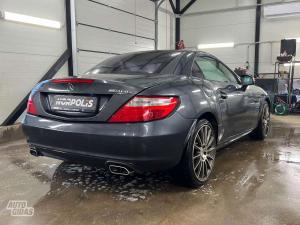 Grey Mercedes-Benz SLK 200 2012 in Aukstieji Rusokai, with an engine capacity of 1.80 L and mileage of 128 thousand km for 10900 €, photo 13 on AUTOMOTO.COM.LV