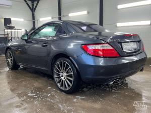 Grey Mercedes-Benz SLK 200 2012 in Aukstieji Rusokai, with an engine capacity of 1.80 L and mileage of 128 thousand km for 10900 €, photo 14 on AUTOMOTO.COM.LV
