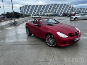 Красный Мерседес СЛК 200 2005 в Рига, объемом двигателя 1.80 л и пробегом 141 тыс. км за 6500 €, фото 6 на AUTOMOTO.COM.LV