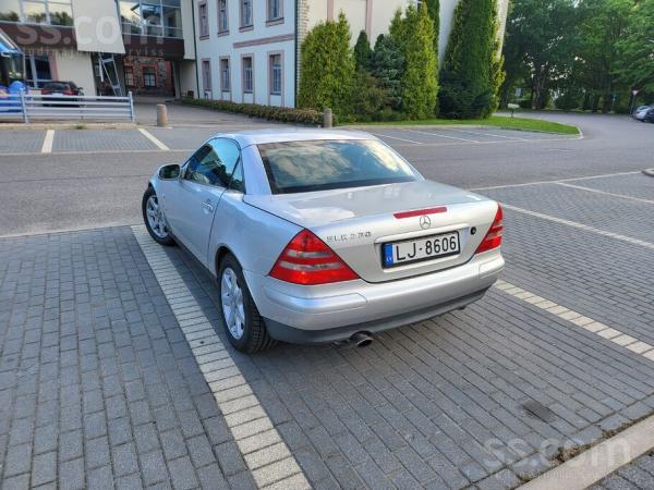 Мерседес СЛК 230 2000 в Рига, объемом двигателя 2.30 л и пробегом 262 тыс. км за 2700 €, фото 8 на AUTOMOTO.COM.LV