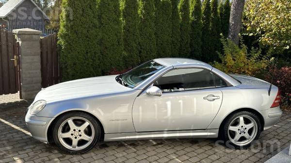 Mercedes-Benz SLK 230 2001 in Riga, with an engine capacity of 2.30 L and mileage of 214 thousand km for 4800 €, photo 10 on AUTOMOTO.COM.LV