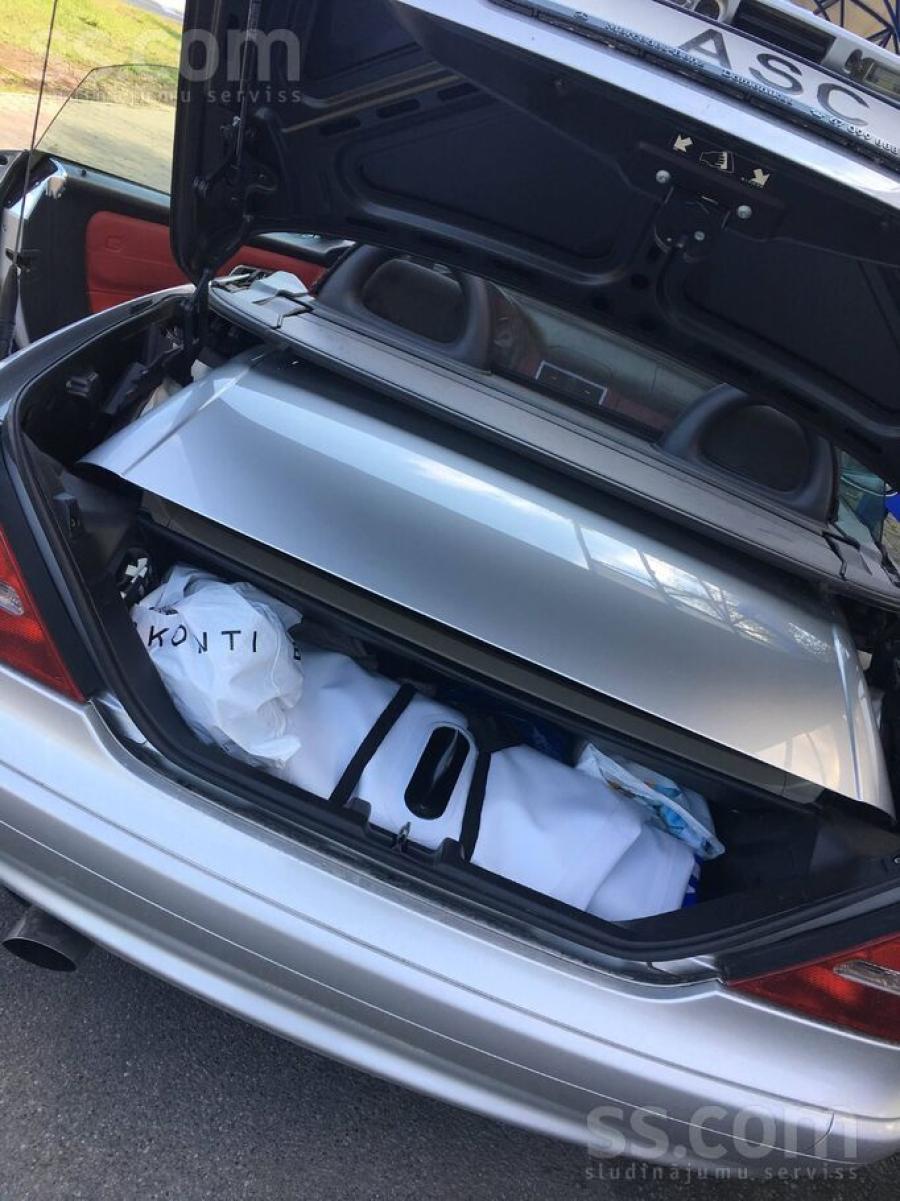 Mercedes-Benz SLK 230 2001 Rīga, ar dzinēja tilpumu 2.30 L un nobraukumu 214 tūkst. km par 4800 €, foto 21 vietnē AUTOMOTO.COM.LV