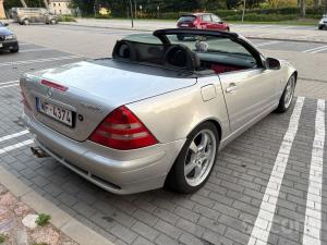 Grey Mercedes-Benz SLK 230 1996 in Ventspils, with an engine capacity of 2.30 L and mileage of 256 thousand km for 6500 €, photo 15 on AUTOMOTO.COM.LV