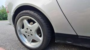 Grey Mercedes-Benz SLK 230 1997 in Kaunas, with an engine capacity of 2.30 L and mileage of 200 thousand km for 3600 €, photo 19 on AUTOMOTO.COM.LV