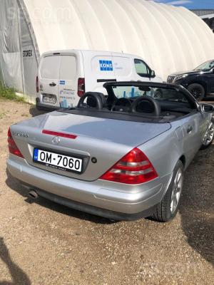Grey Mercedes-Benz SLK 230 1999 in Riga, with an engine capacity of 2.30 L and mileage of 85 thousand km for 10000 €, photo 3 on AUTOMOTO.COM.LV