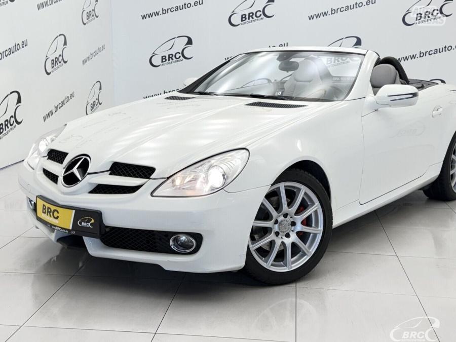 Белый Мерседес SLK 280 2008 в Авиженяй, объемом двигателя 3.00 л и пробегом 269 тыс. км за 11500 €, фото 31 на AUTOMOTO.COM.LV