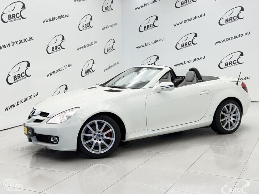 Белый Мерседес SLK 280 2008 в Авиженяй, объемом двигателя 3.00 л и пробегом 269 тыс. км за 9900 €, фото 1 на AUTOMOTO.COM.LV