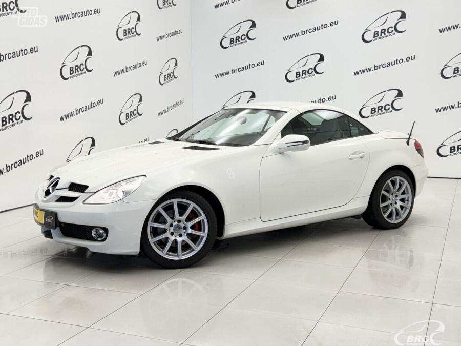 Белый Мерседес SLK 280 2008 в Авиженяй, объемом двигателя 3.00 л и пробегом 269 тыс. км за 9900 €, фото 3 на AUTOMOTO.COM.LV